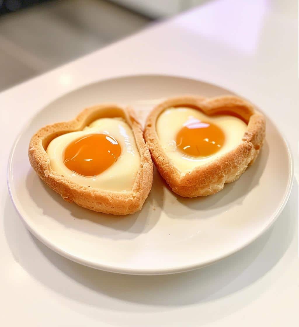 2 Irresistible Heart Shaped Eggs Romantic Breakfast Recipe Secrets ...