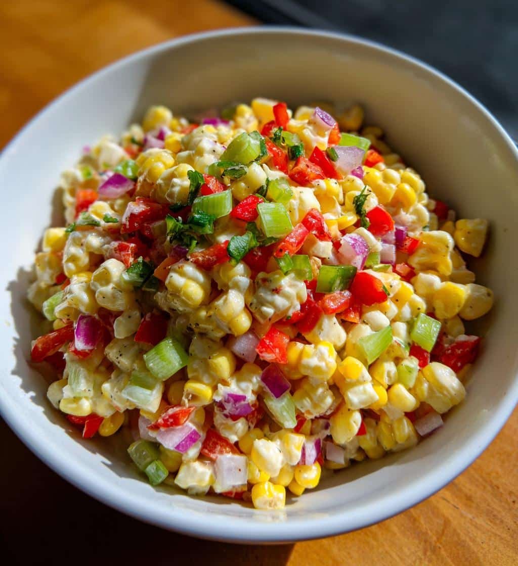 Irresistible Shoepeg Corn Salad Recipe That Vanishes Fast - Virile Cooking